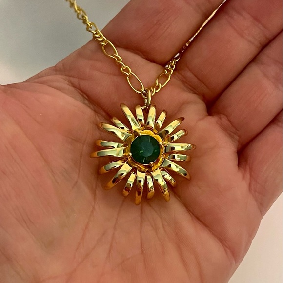 Coach | Jewelry | Coach Tony Duquette Swarovski Crystal Sunburst ...